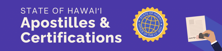 Lieutenant Governor Sylvia Luke | Apostilles and Certification of Documents